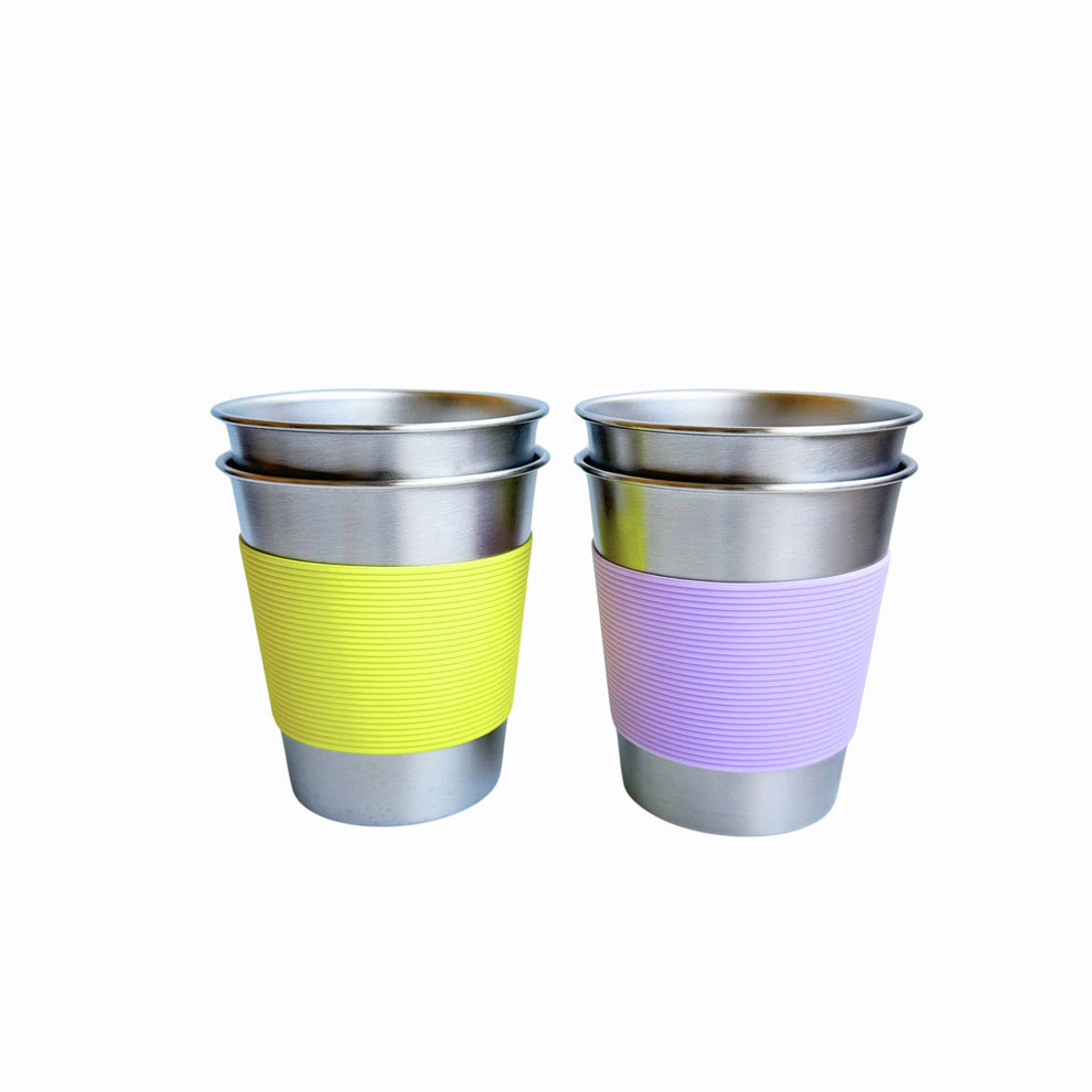 Kids Stainless Steel Cup Set 300ml (2pcs) | BPA-free